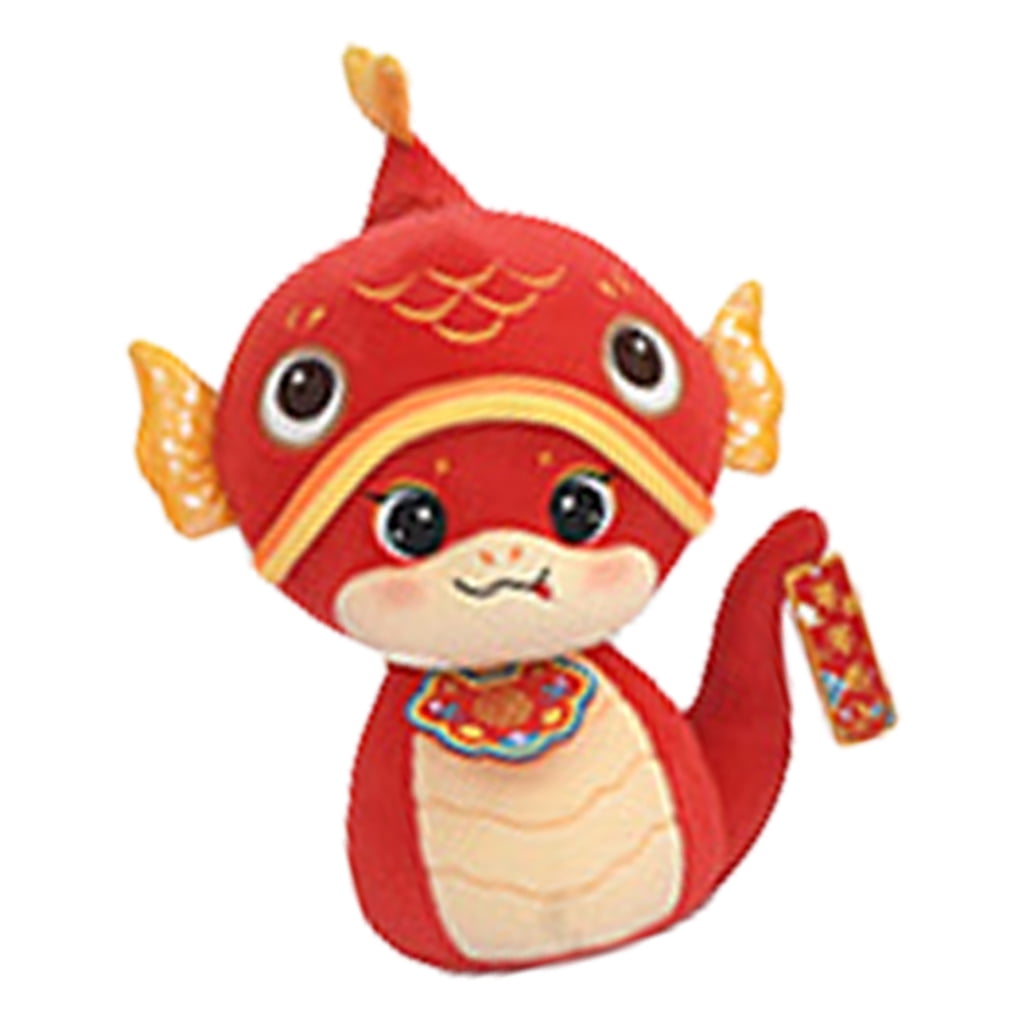 Bottone Luck Zodiacal Toy Stuffed Snake Mascots Plush Toy Dolls for ...