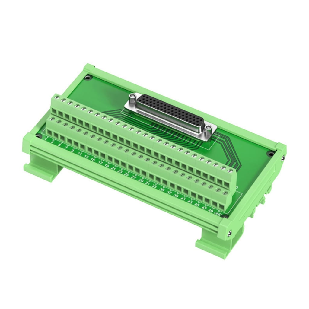 Bottone Plugs and Play PLC Interfaces Board DB15 DB25 DB37 DB44 DB50 ...