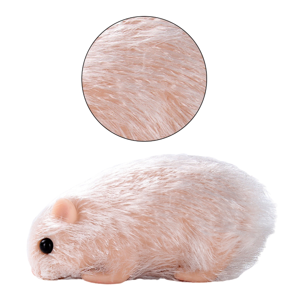 Bottone Realistic Hamster Doll for Child Silicone Hamster Model Toy ...