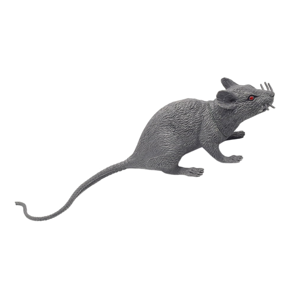 Bottone Realistic Squeaky Mice Shape Toy Entertaining Prank Props for ...
