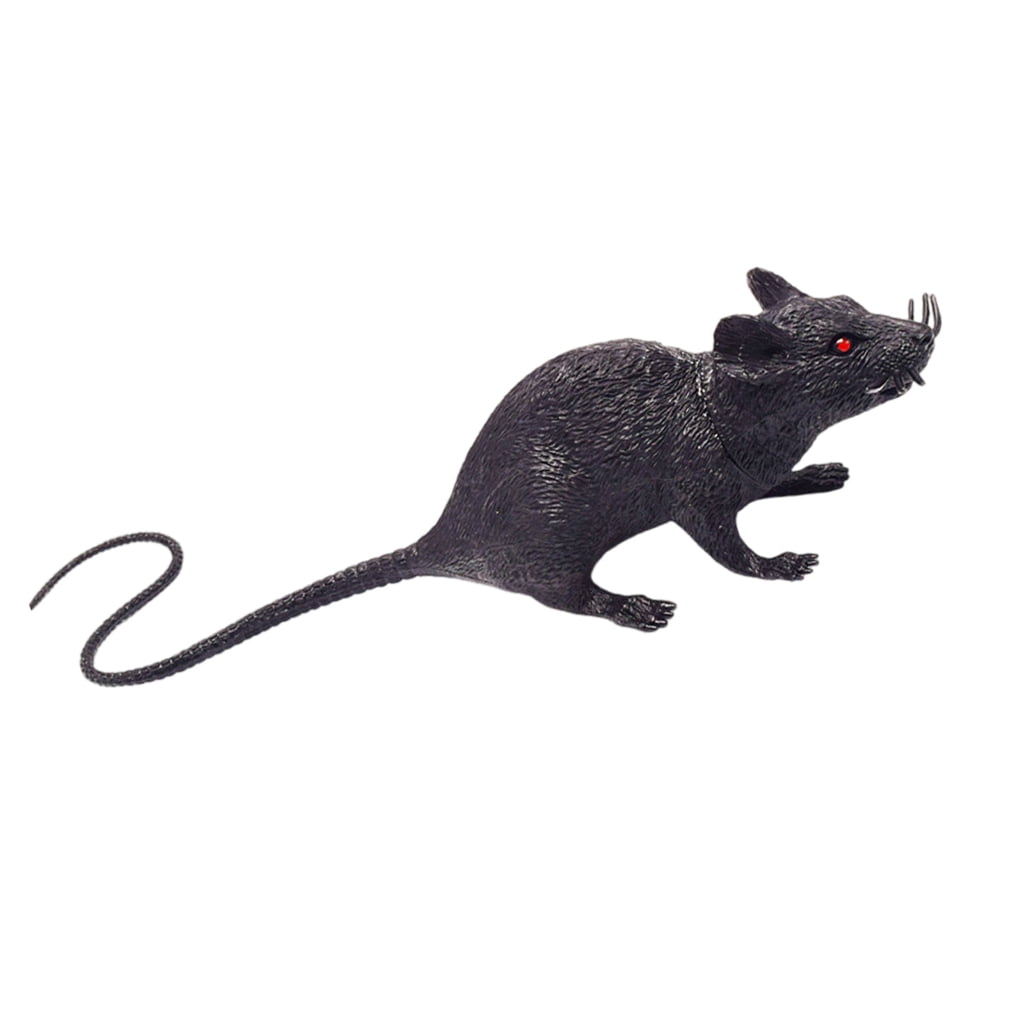 Bottone Realistic Squeaky Mice Shape Toy Entertaining Prank Props for ...