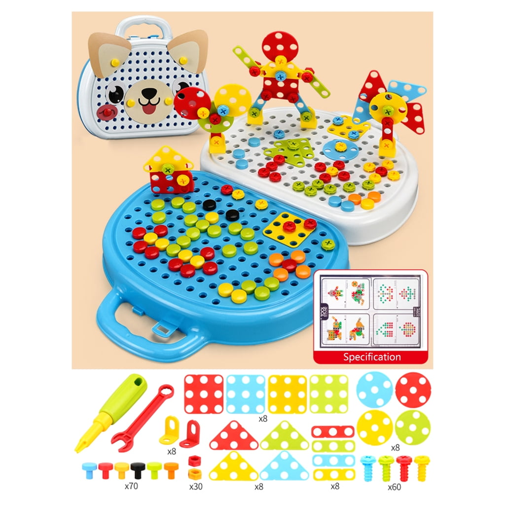 Bottone Screw & Nut Building Set Children Construction Puzzle Toy ...