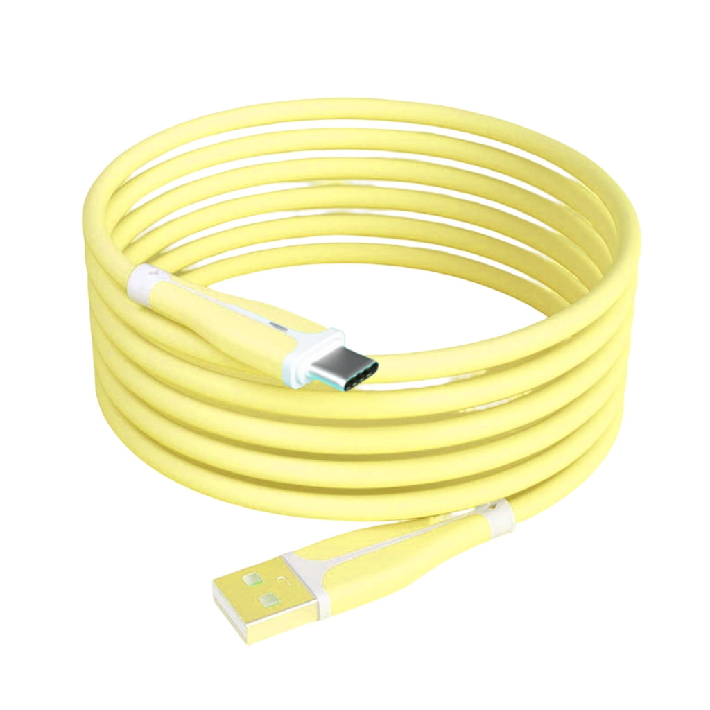 Bottone Soft Silicone USB to Type-C Charge Cable for Mobile Phones with ...