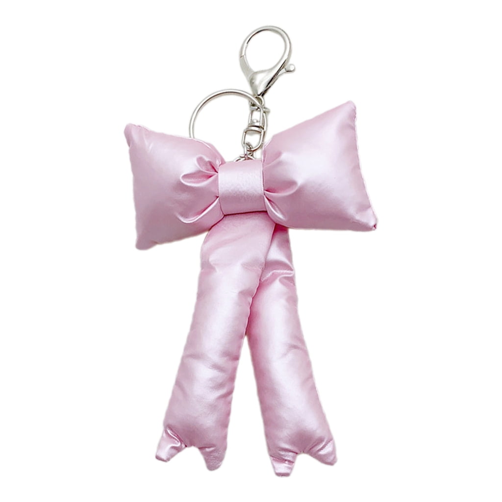 Bottone Stylish Bowknot Keyring Mobile Phone Accessory Cute Pearl Bows ...