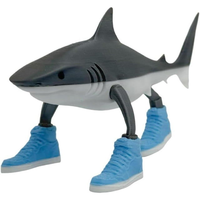 Bottone Tralalero Tralala Desk Decor, Shark Meme Figure, Tung Tung Tung ...