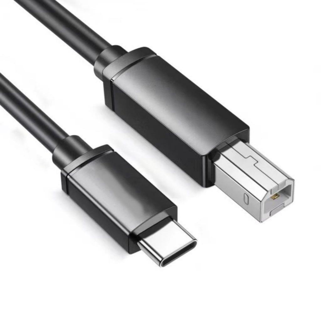 Bottone Type C to USB2.0 Square Port Printing Cord 0.5mm Wire Diameter ...