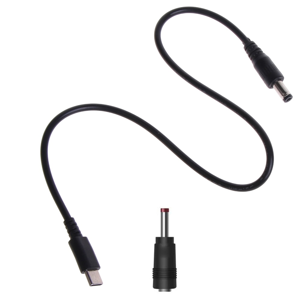 Bottone USB C Type C to DC5.5x2.1mm 3.5x1.35mm Power Delivery Cable for ...