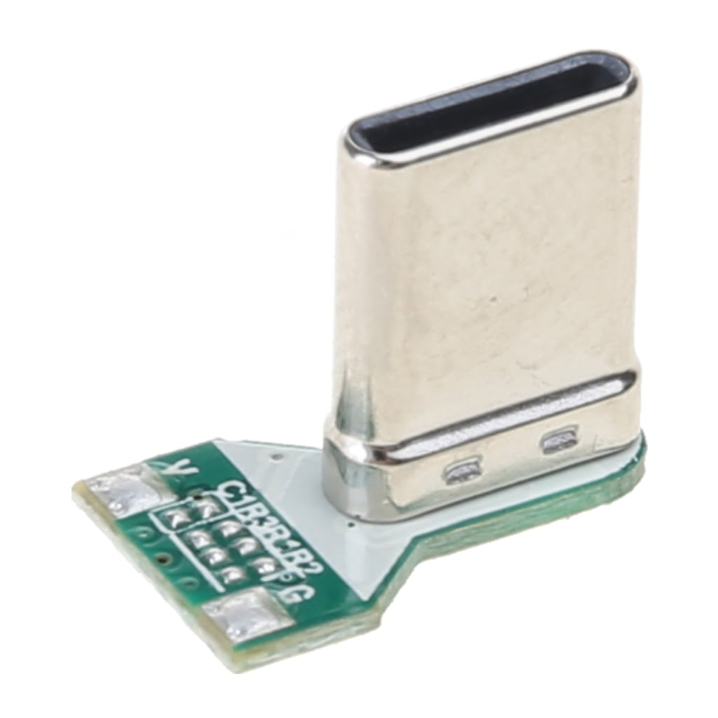 Bottone USB Connector 2.0 USB 4Pin/Type C 5Pin 90 Degree Port Solder ...