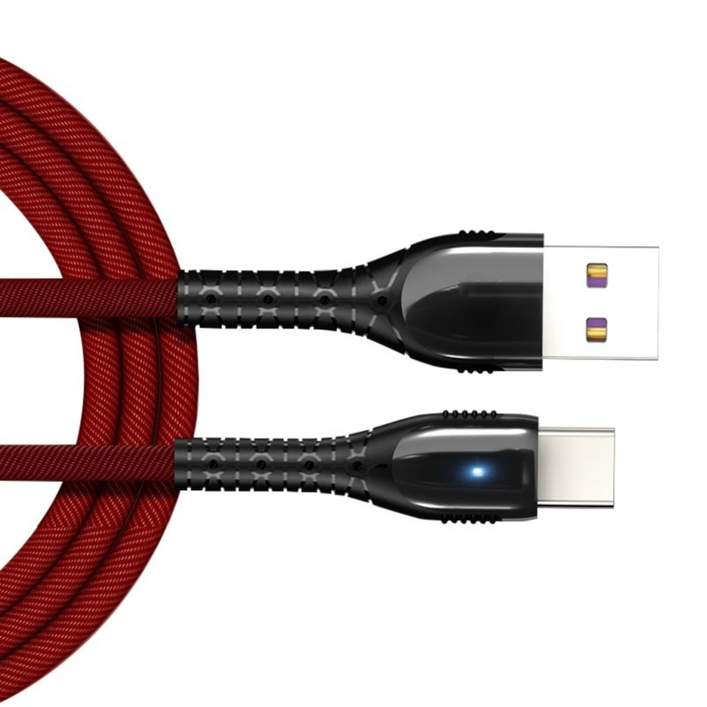 Bottone USB Type C Power Cable Support 5A Rapid Charging Data Syncing ...