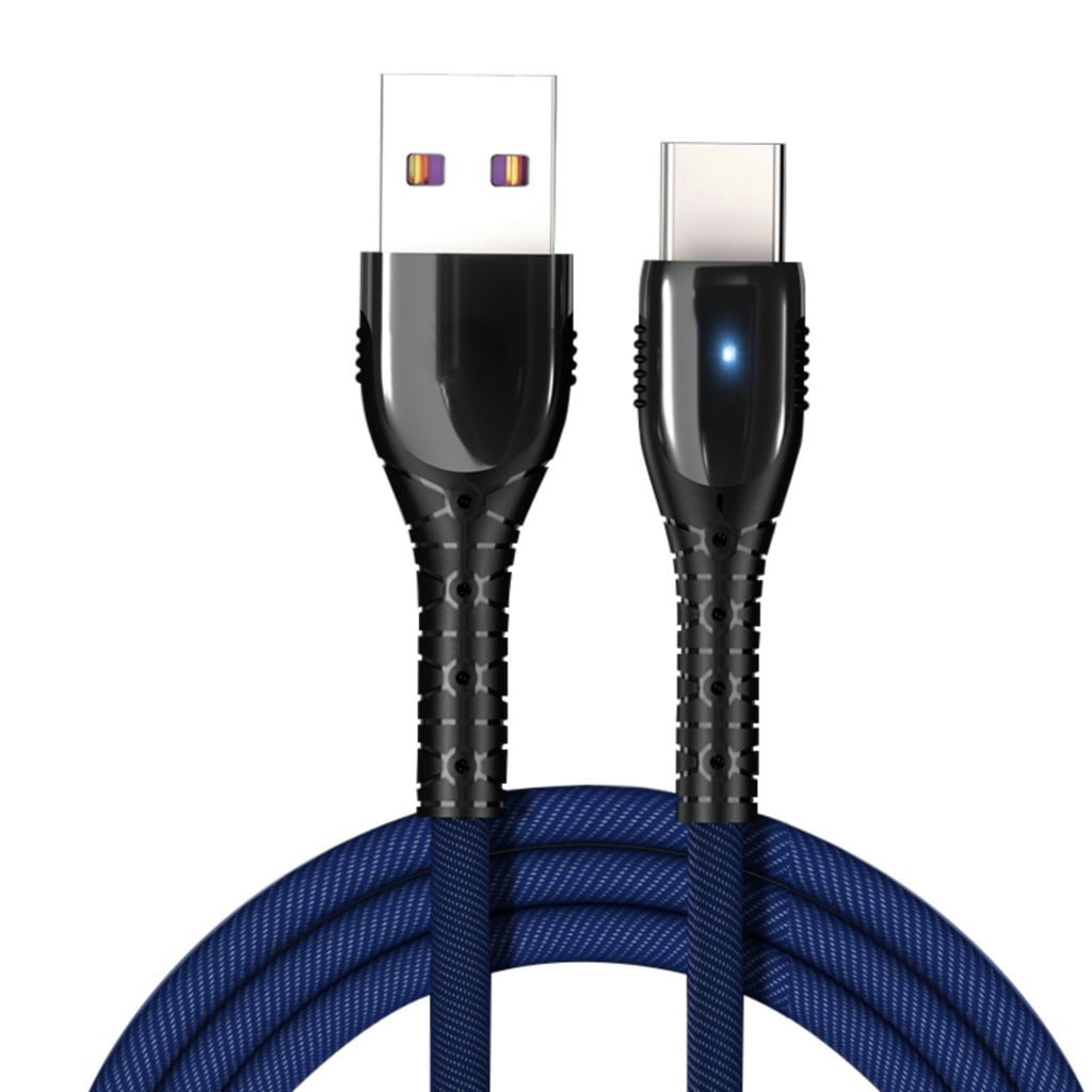 Bottone USB Type C Power Cable Support 5A Rapid Charging Data Syncing ...