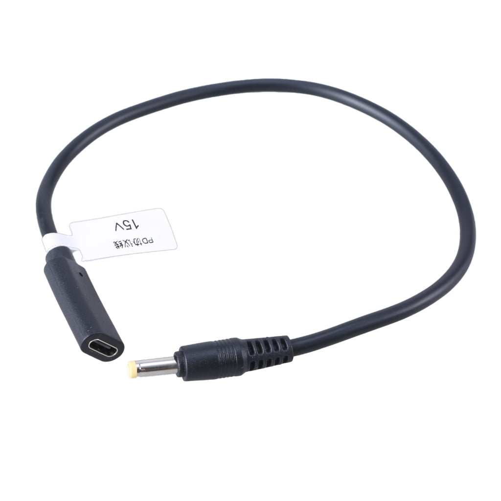 Bottone USB TypeC Female To 9V12V15V20V 4.0x1.7mm Male Converters ...