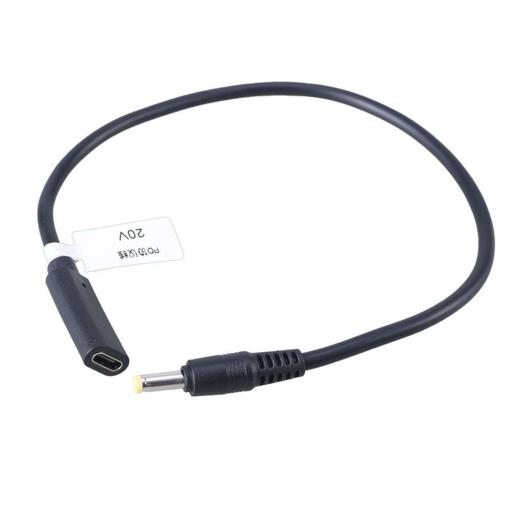 Bottone USB TypeC Female To 9V12V15V20V 4.0x1.7mm Male Converters ...