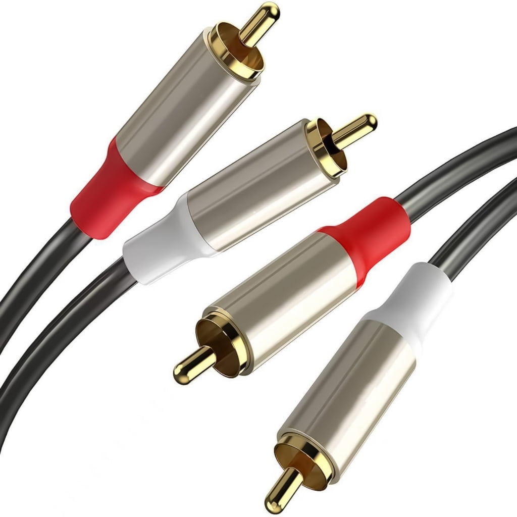 Bottone Unbalanced 2RCA Connection Cable Subwoofer Extension Wire Line ...