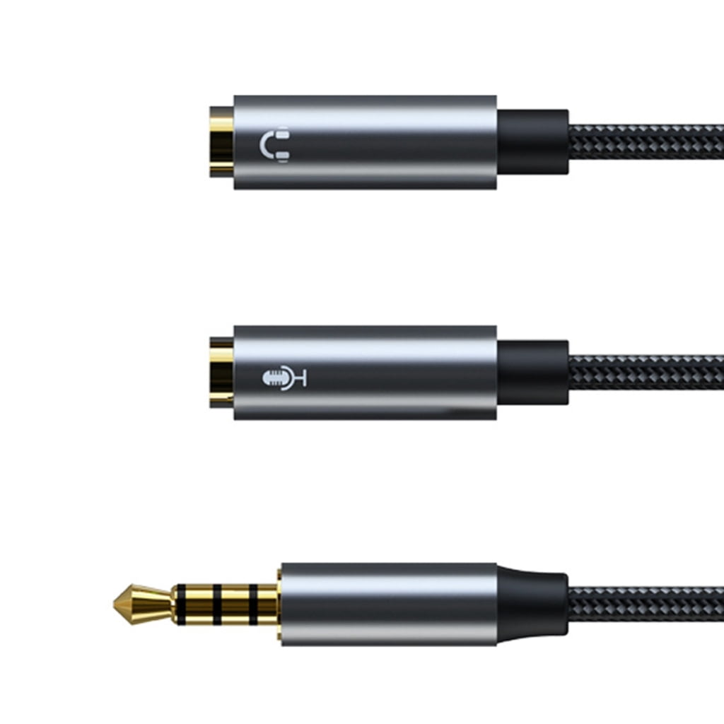 Bottone Upgrades 3.5mm TRRS to Double Adapter Gaming Headset to PC ...