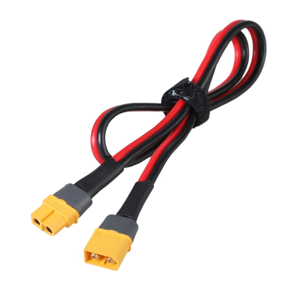 Bottone XT60 Connectors Extension Cable Male to Female Battery Charging ...