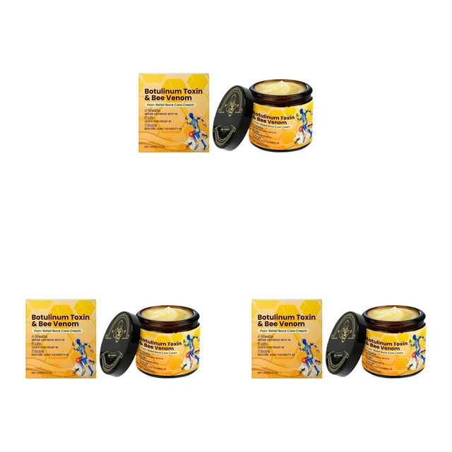Botulinum Bone & Bée Vénóm Pain_Relief Bone Healing_Cream, Bée Vénóm ...
