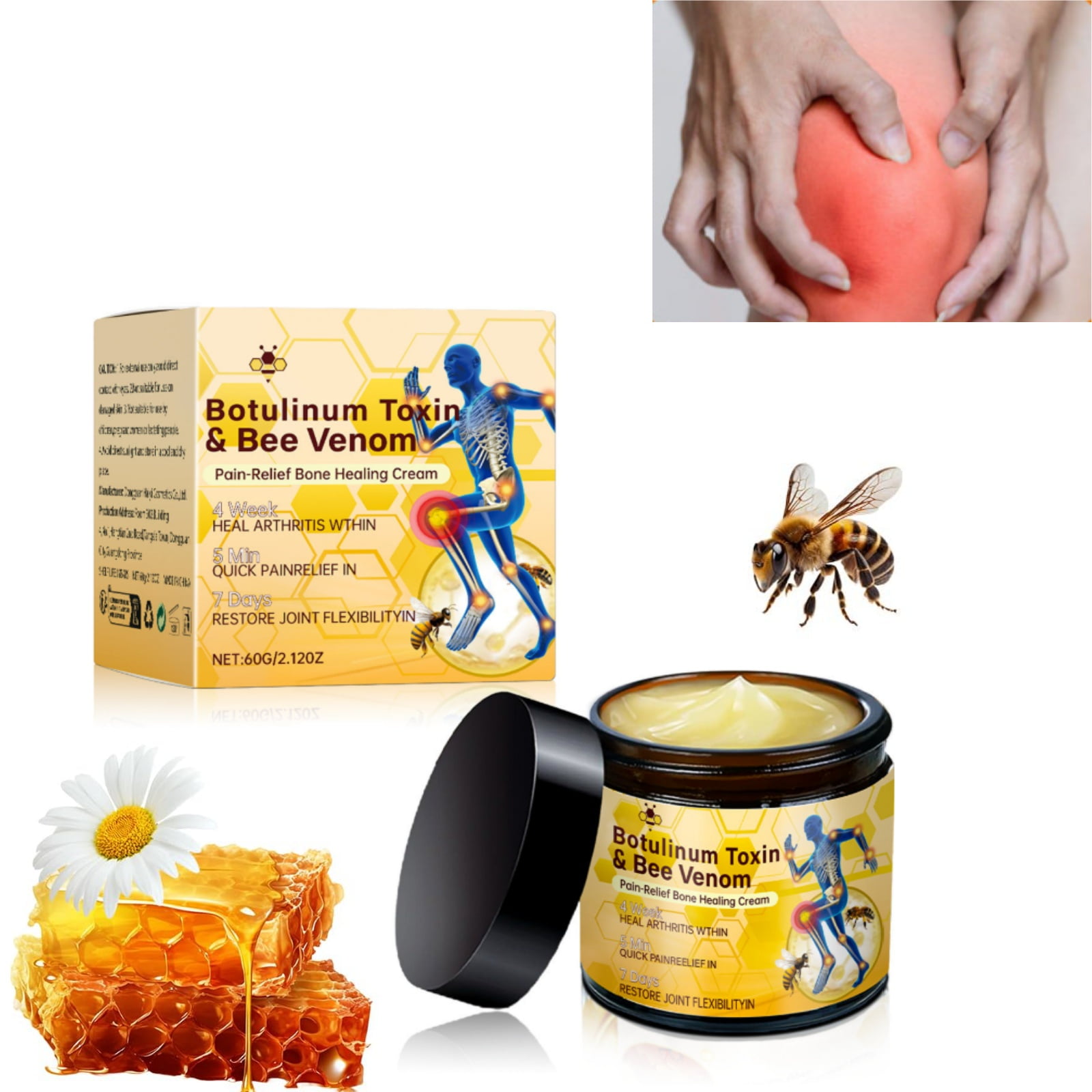 Botulinum Toxin & Be®e Ven®om Multi-Action Cream - Gentle Formula for ...