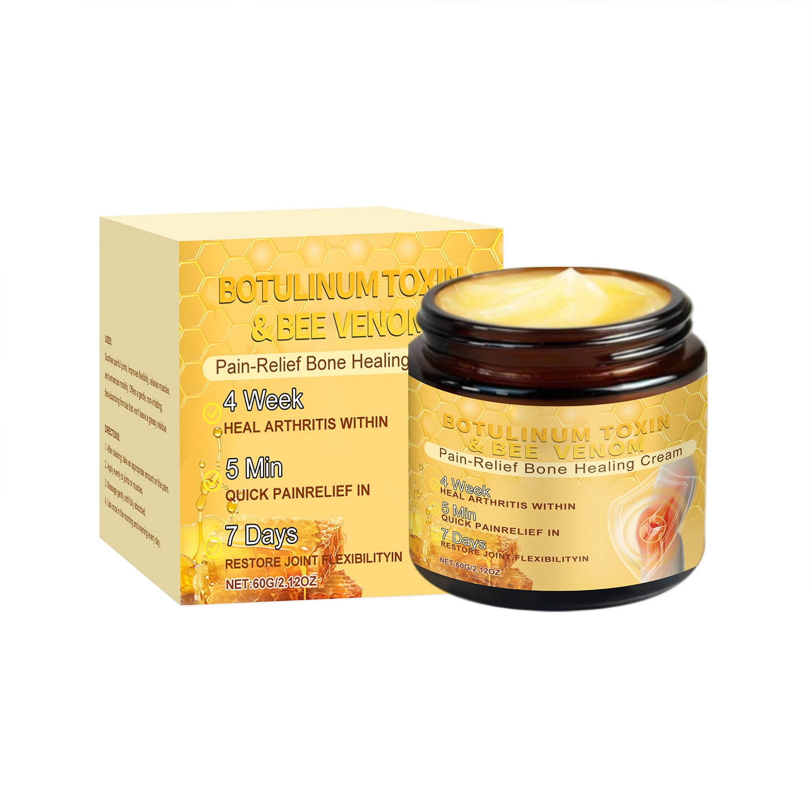 Botulinum Toxin Bee Ven®om All in One Cream Pain-Relief Bone Healing ...