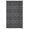 BouPower Reversible Plastic Straw Outdoor Rug Waterproof Foldable ...