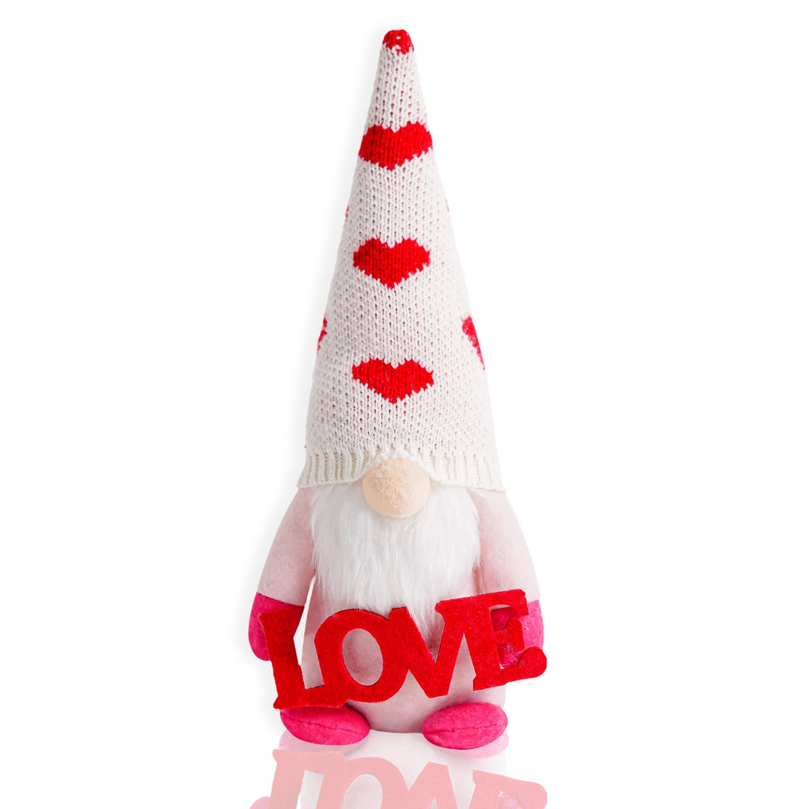 Bouanq 1PC Valentines Day Gnome Plush Decorations -Mr and Mrs Handmake ...