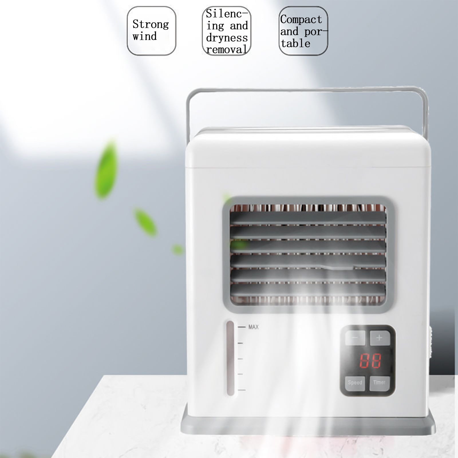 Bouanq Air Humidifiers Portable Air Conditioner, Evaporative Air Cooler ...