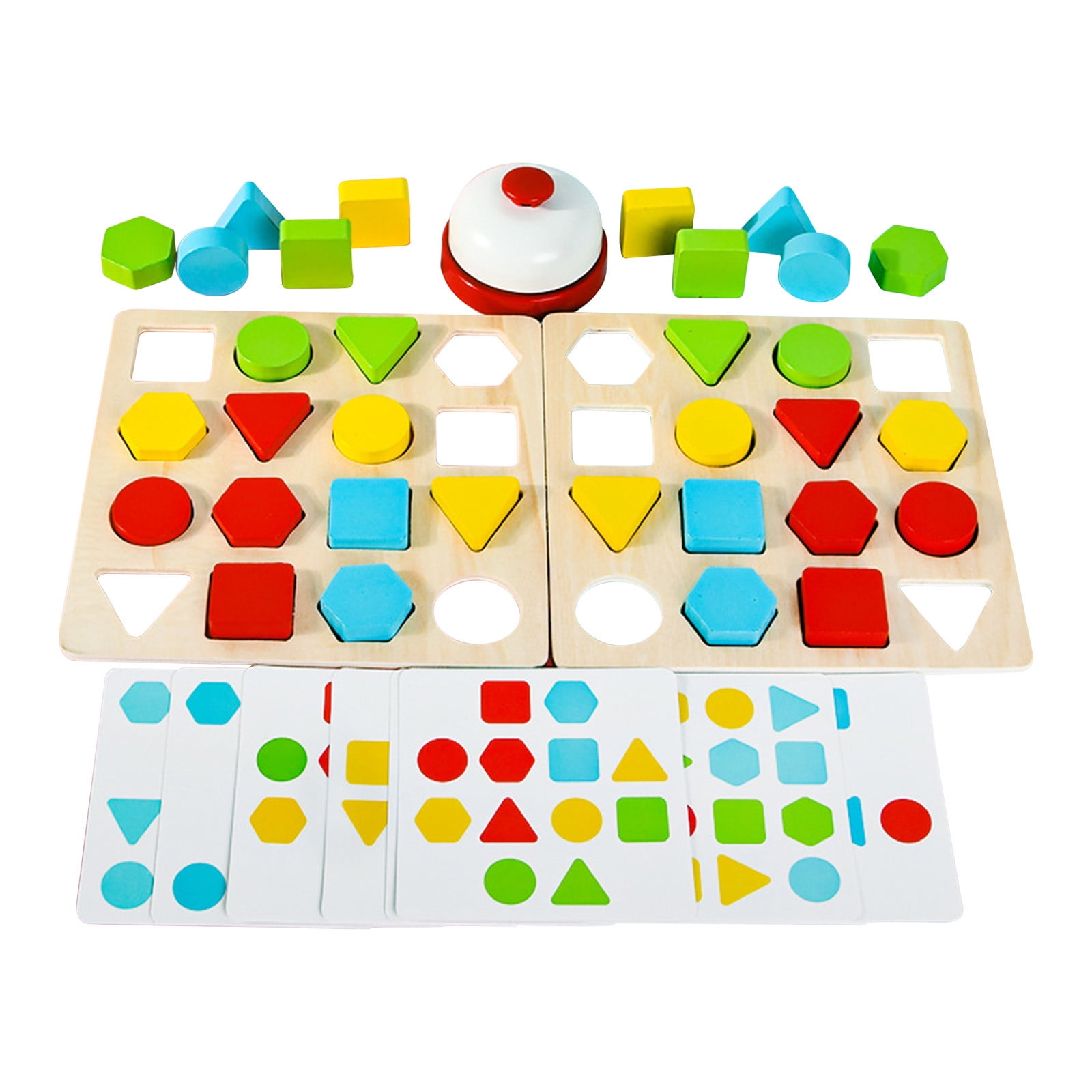 Bouanq Baby Kids Toys Puzzle Matchs Game 2021 New Card Board Games For Family Night Find The ...