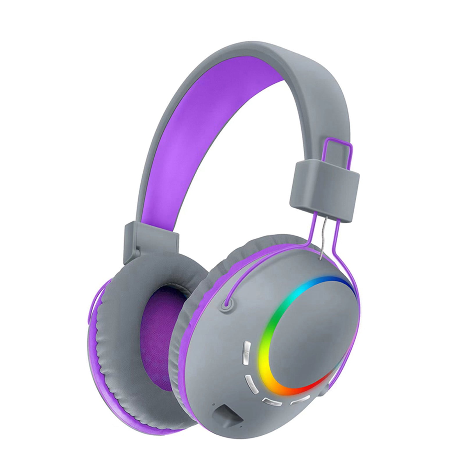 Bouanq Bluetooth Headphones Around-Ear Bass Gaming Headset Surround ...