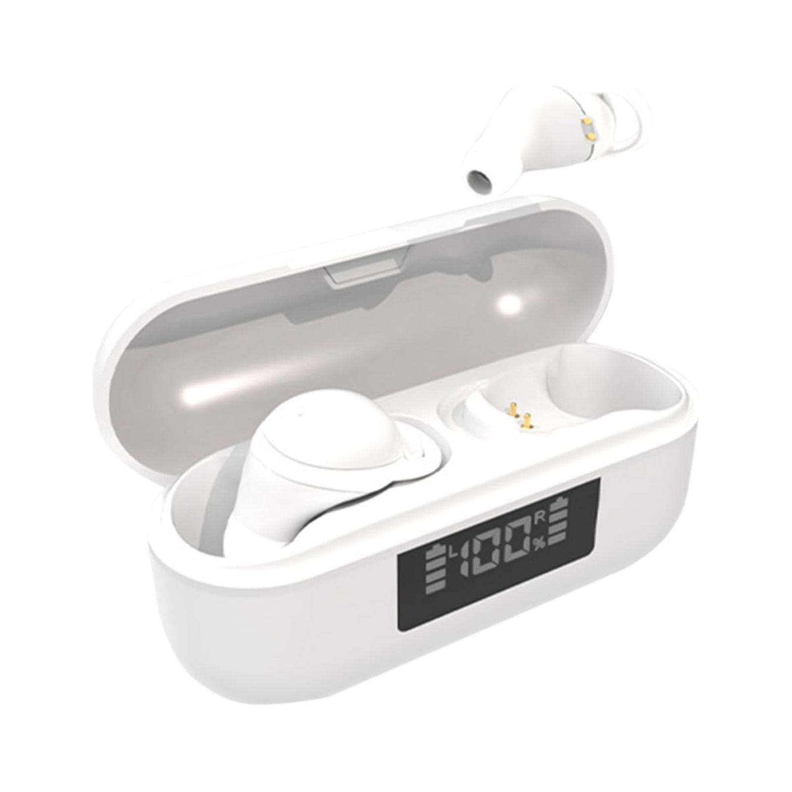 Bouanq Bluetooth Headphones Wireless Earbuds Bluetooth In Ear Light ...