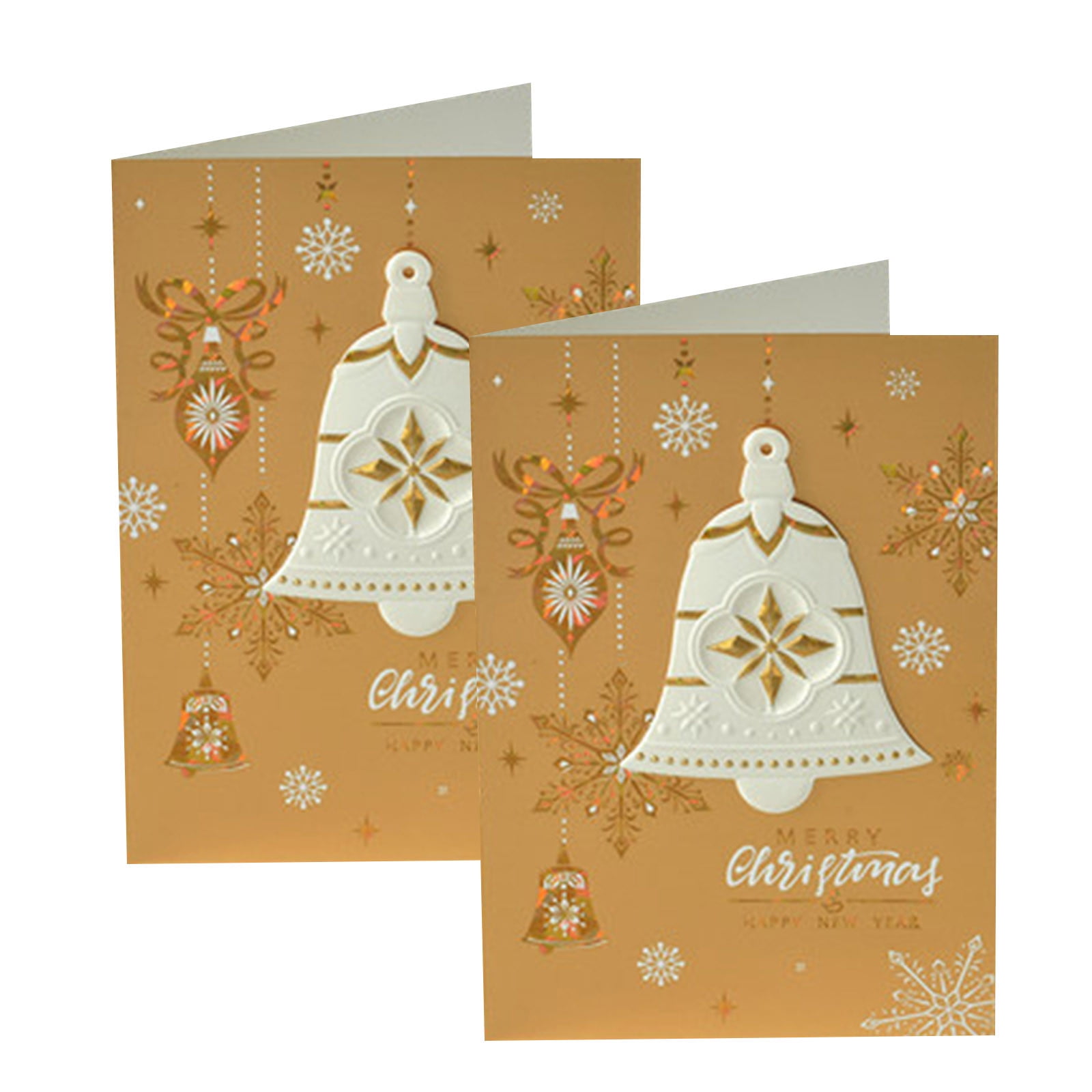 Bouanq Christmas Cards Holiday Christmas Greeting Cards, 7.1” x 5.1 ...