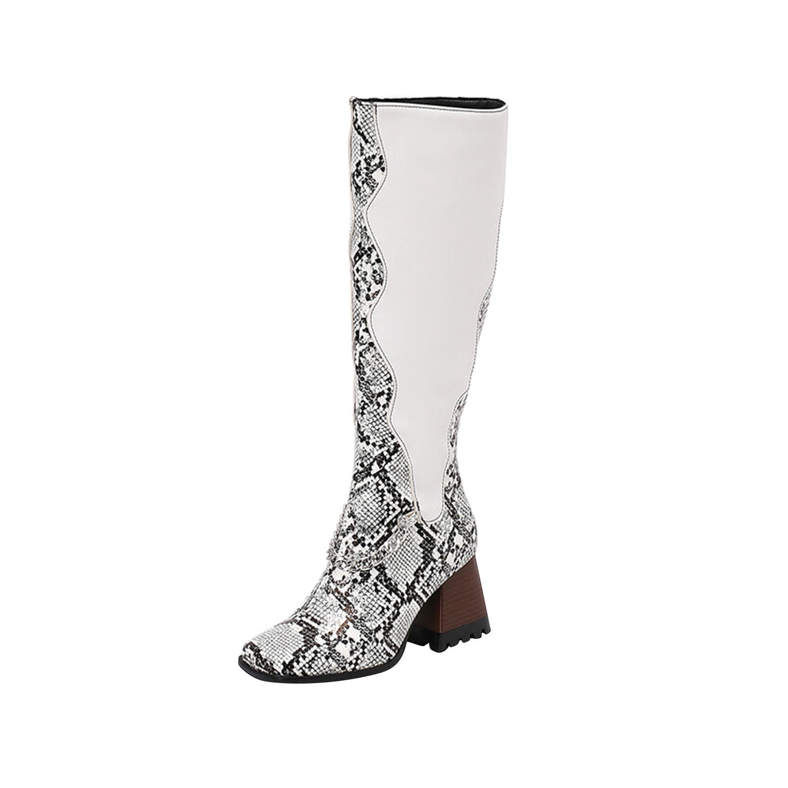 Bouanq Cowboy Boot for Women - Western Style Embroidered Wide Calf ...