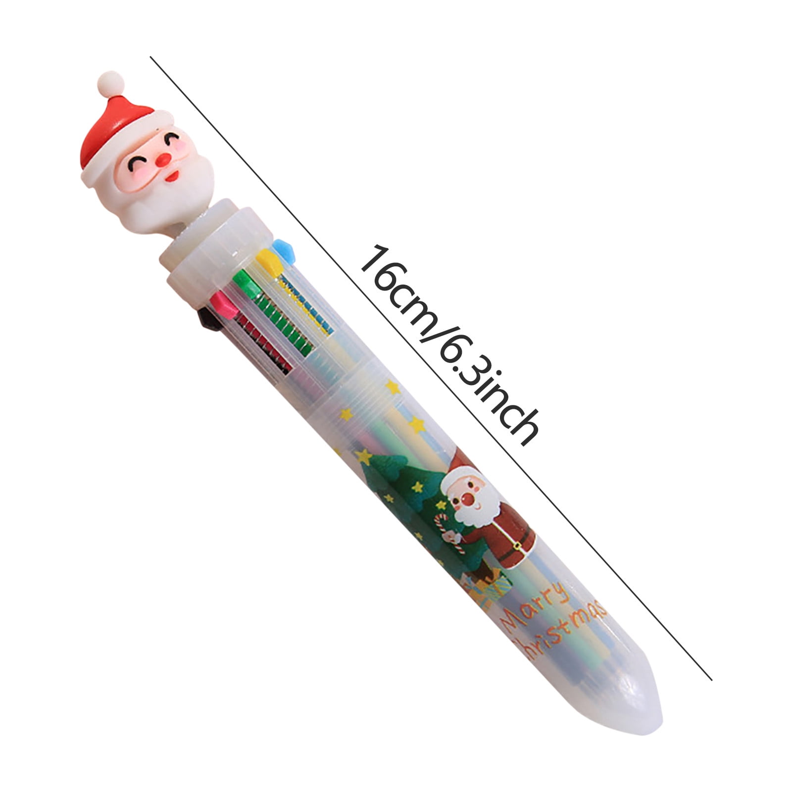 Bouanq Gel Pens, Colored Pencils Cartoon Christmas Style 10-color ...