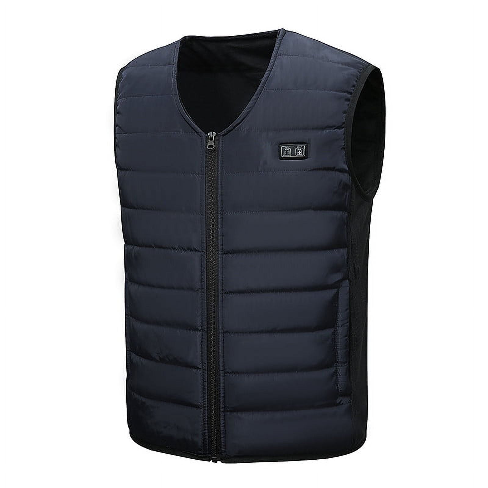 Bouanq Heated Vest for Men and Women, 12 Zones Smart Electric Heating ...