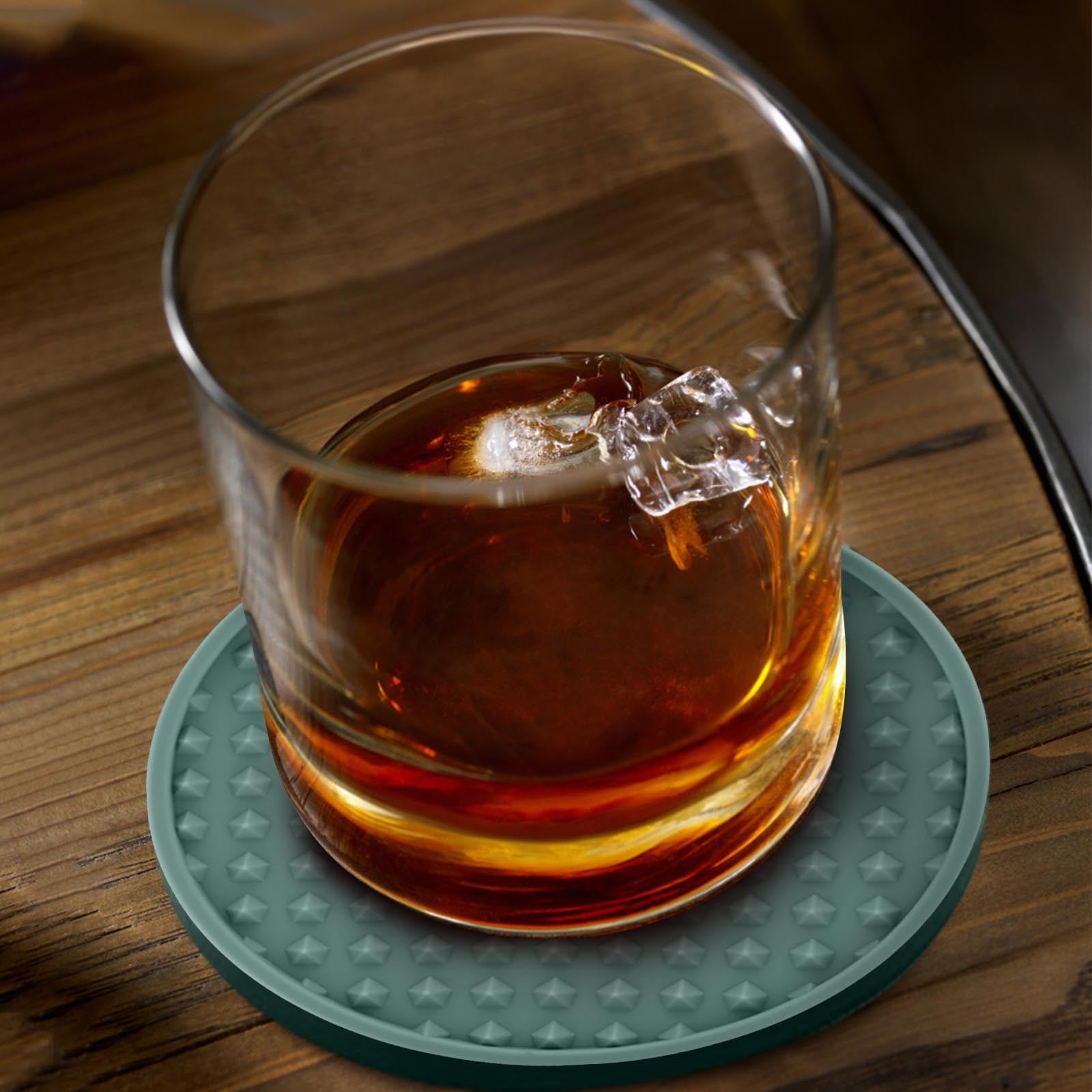 Bouanq Kitchen Placemat Coasters 6pc Cup Mat For Drinks, Silicone Drink ...