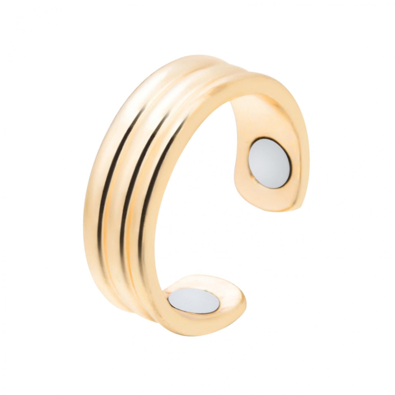 Bouanq Magnetic Lymphatic Drainage Therapeutic Rings for Women Men ...