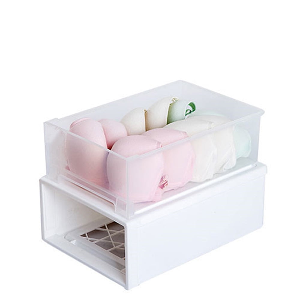 Bouanq Plastic Desktop Stackable Modular Craft Small Parts Hardware ...