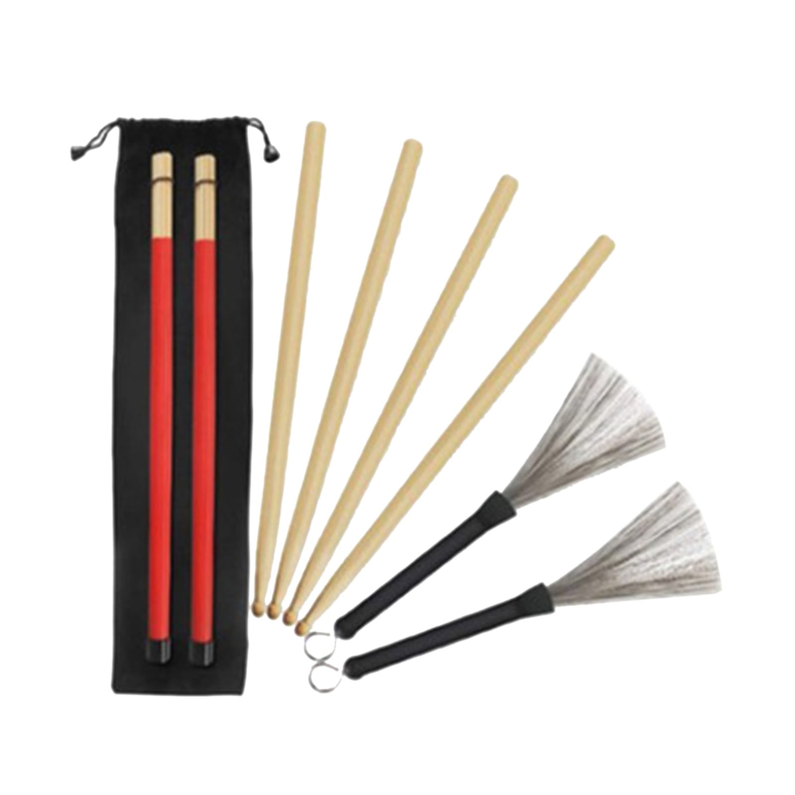 Bouanq Set of 6Drum Sticks for battery Sticks in Wood and in ...