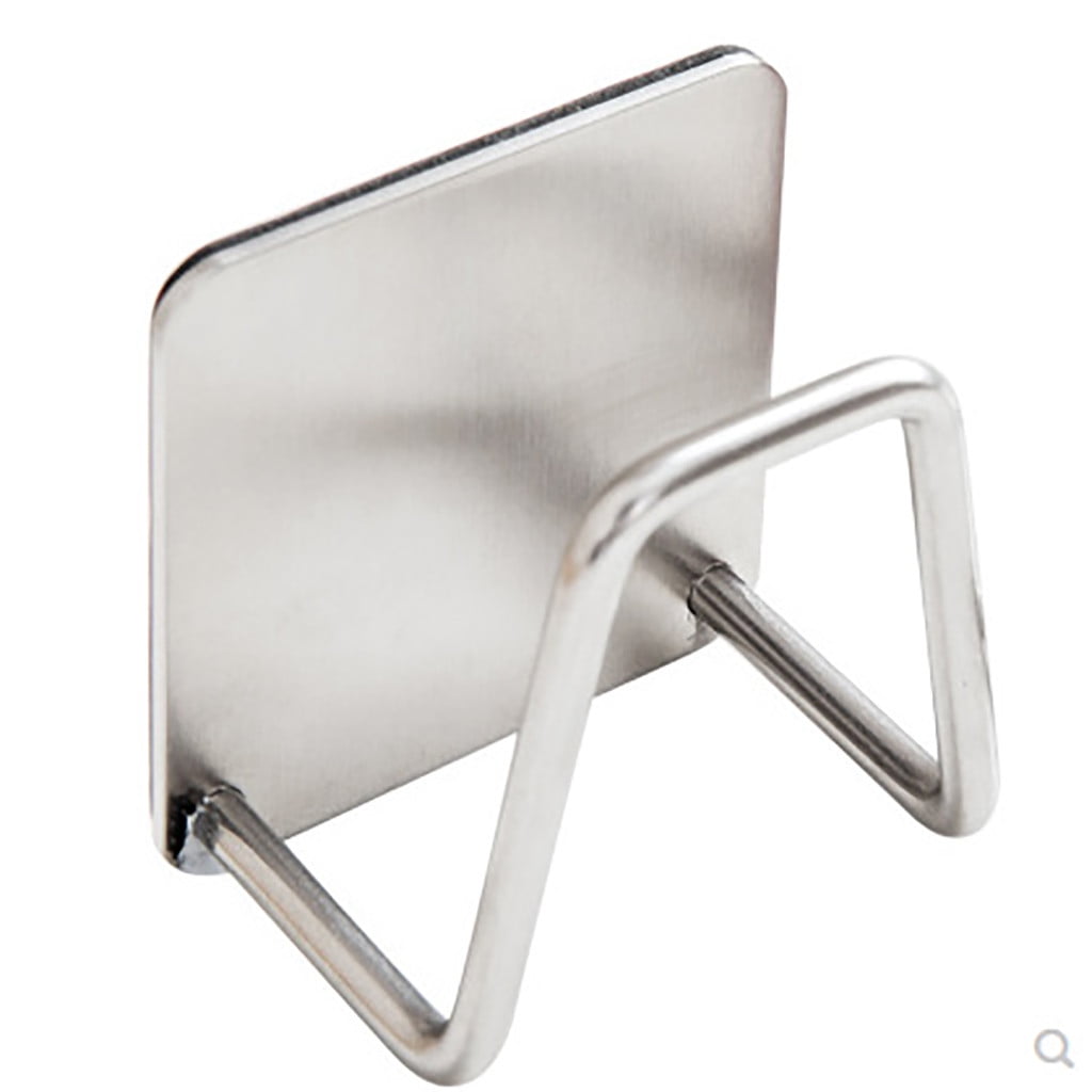 Bouanq Stainless Steel Rack Kitchen Supplies Rack Wall Hanging Sink ...