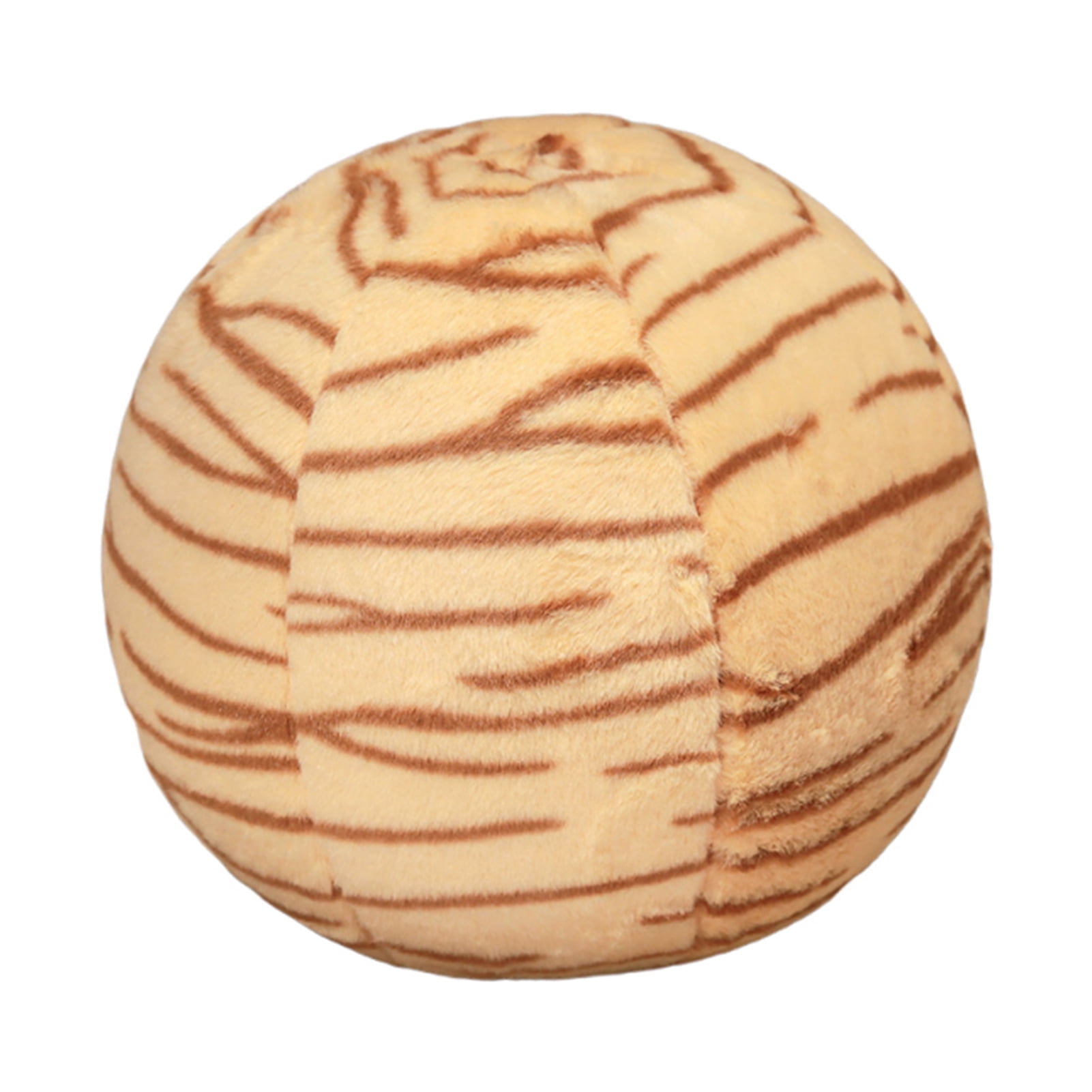 Boucle Ball Pillow Plush Boucle Sphere Throw Pillows Ball Shaped Pillow ...