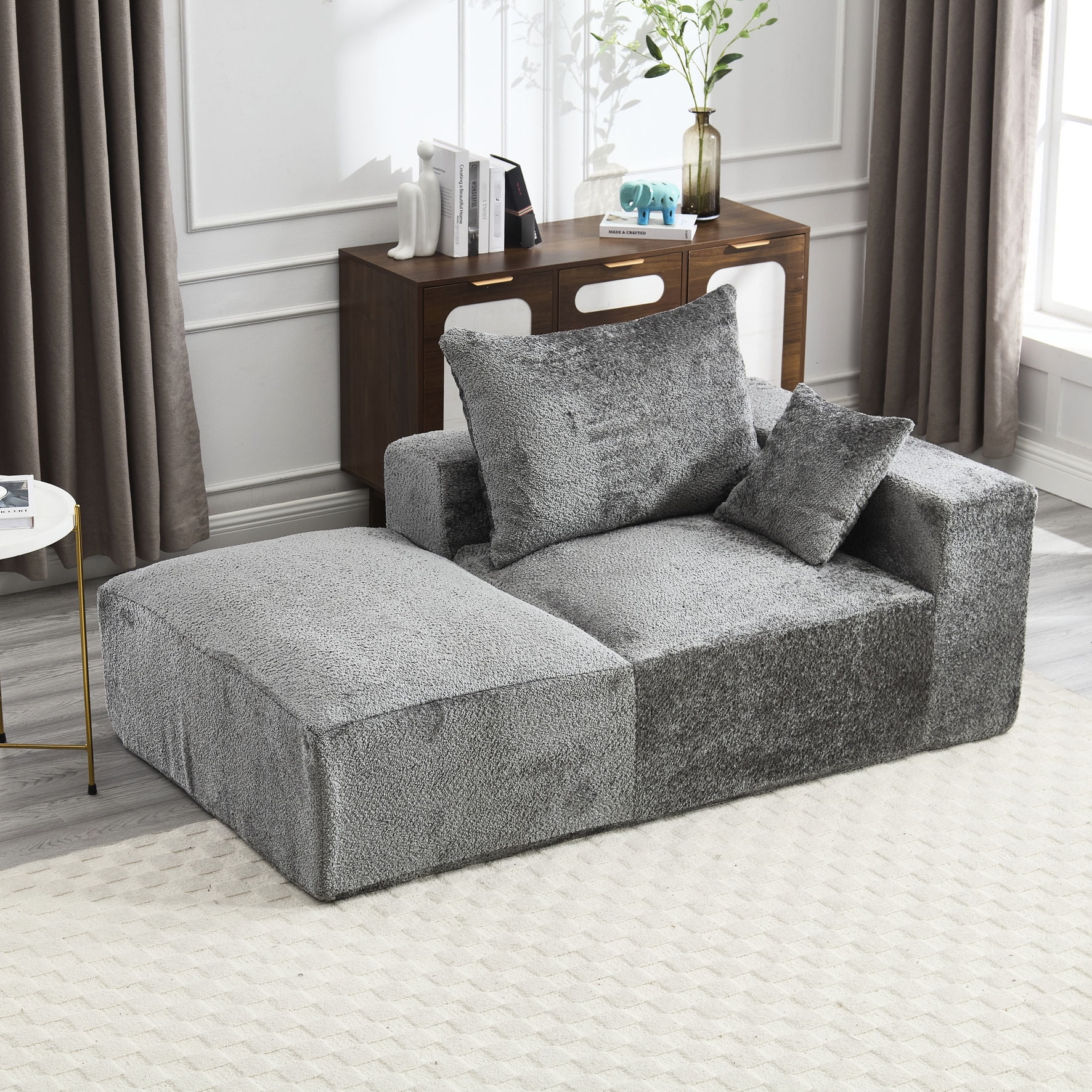 Boucle Fabric - Anti - Wrinkle Feature - Home Office - Elegant and Cozy ...