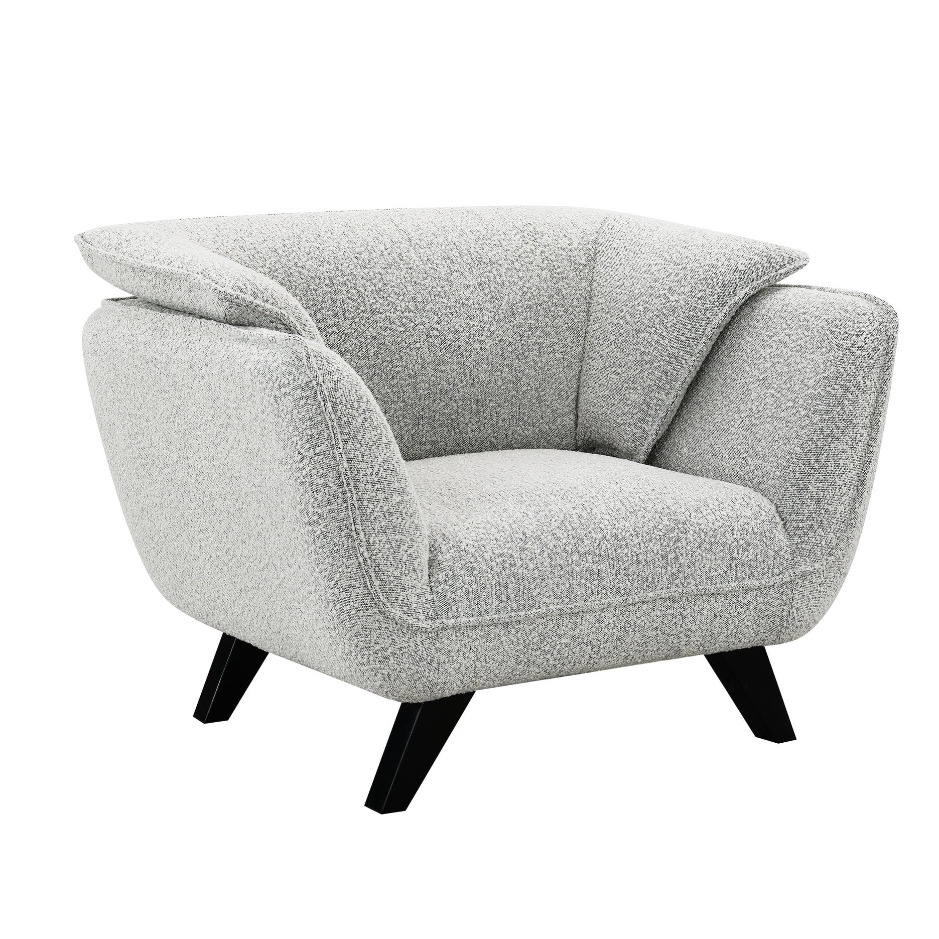 Boucle Upholstered Club Chair | Comfortable Sitting for Socializing ...