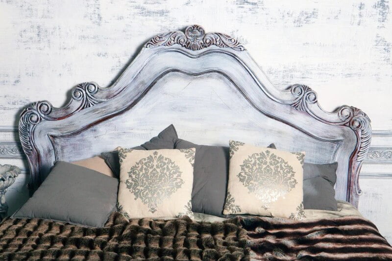 Boudoir Bedroom Backdrop for Photography Luxury Interior Pillows Bed ...