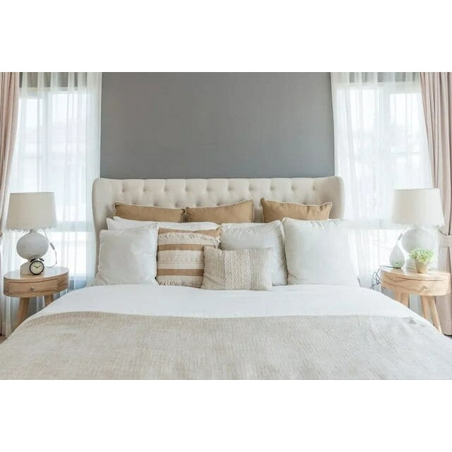 Boudoir Bedroom Backdrop for Photography Luxury Interior Pillows Bed ...