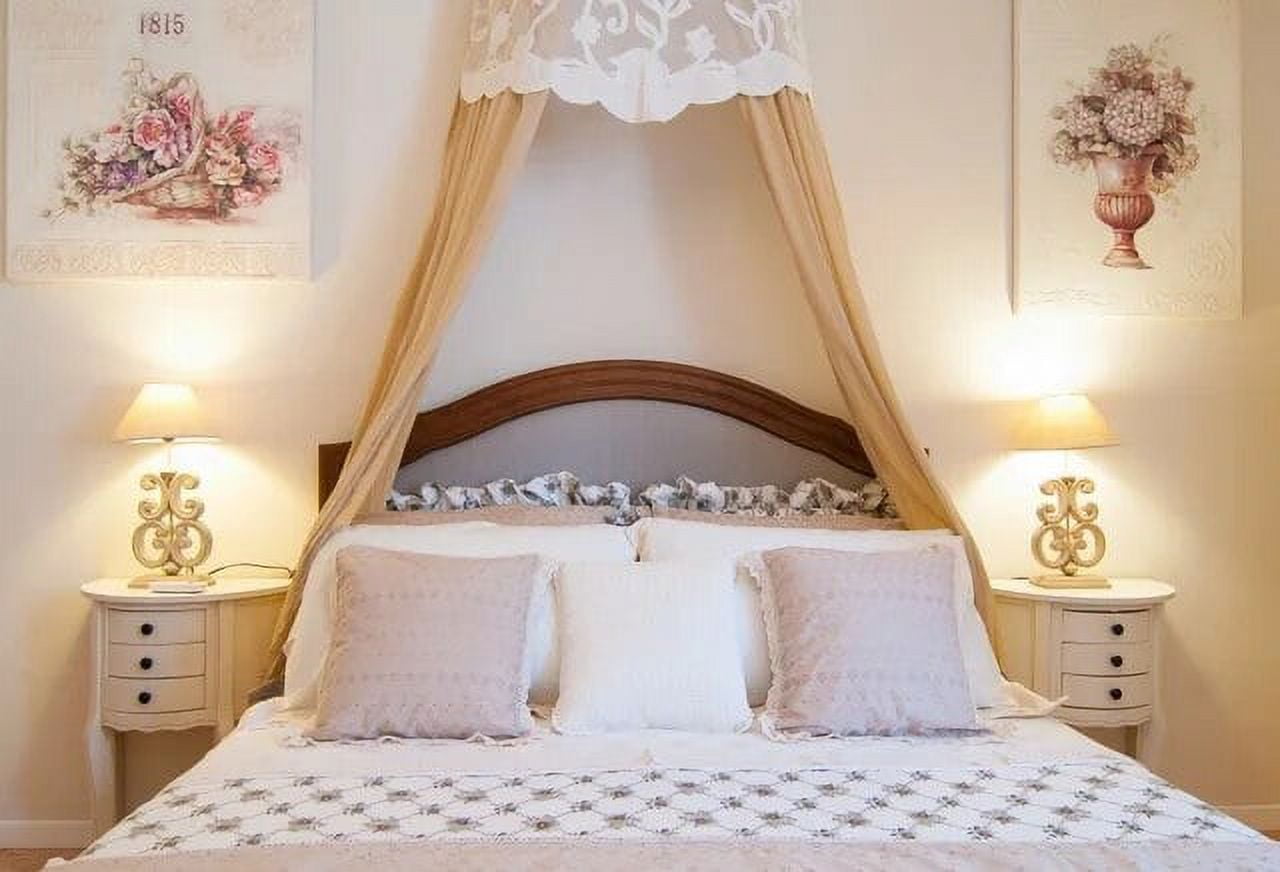 Boudoir Bedroom Backdrop for Photography Luxury Interior Pillows Bed ...