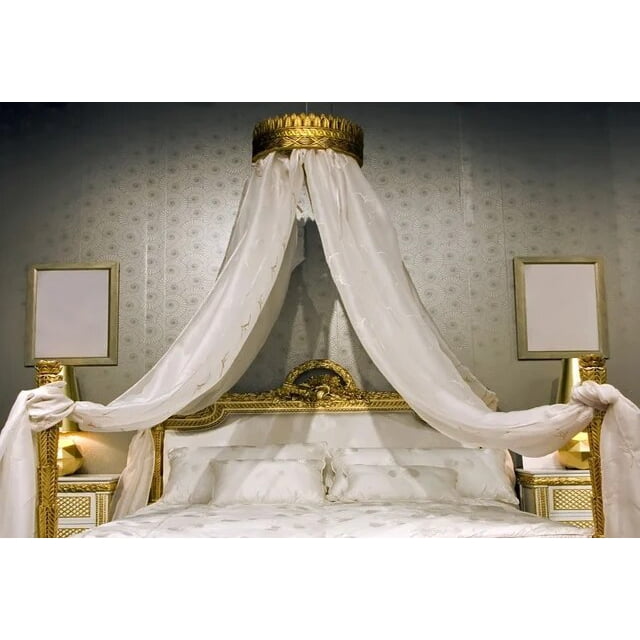 Boudoir Bedroom Backdrop for Photography Luxury Interior Pillows Bed ...