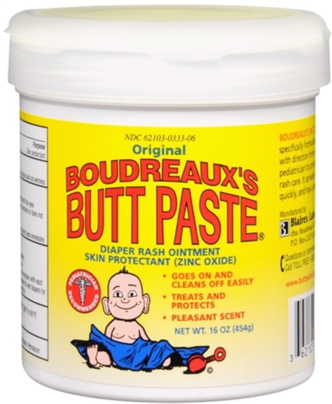 Boudreaux's Butt Paste 16 oz (Pack of 4) - Walmart.com