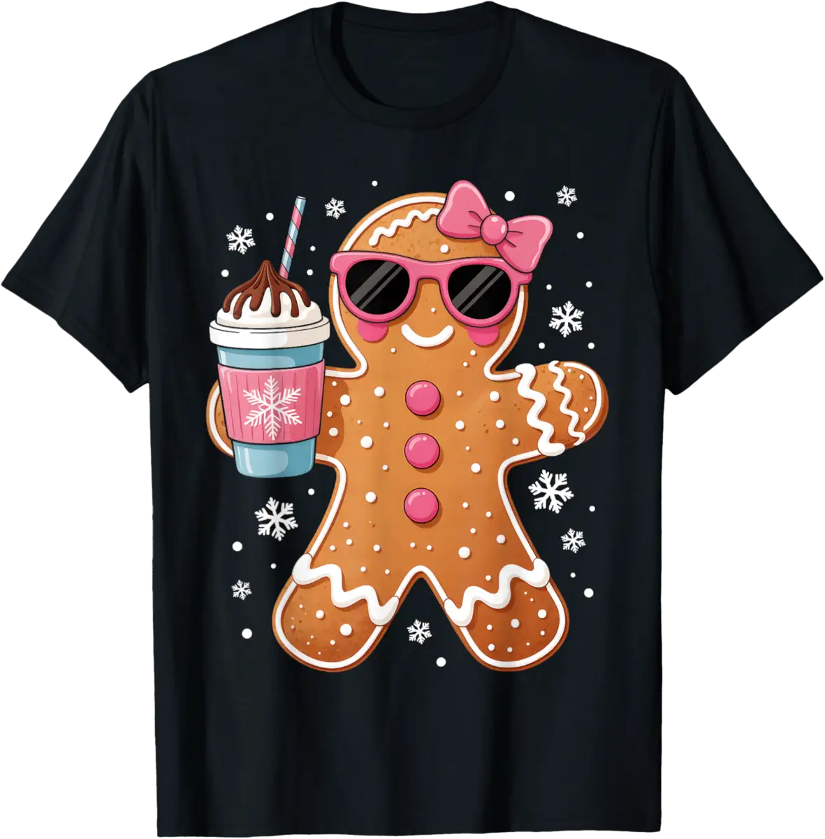 Bougie Gingerbread Hot Chocolate Cocoa Women Girl T-Shirt Sweatshirt ...