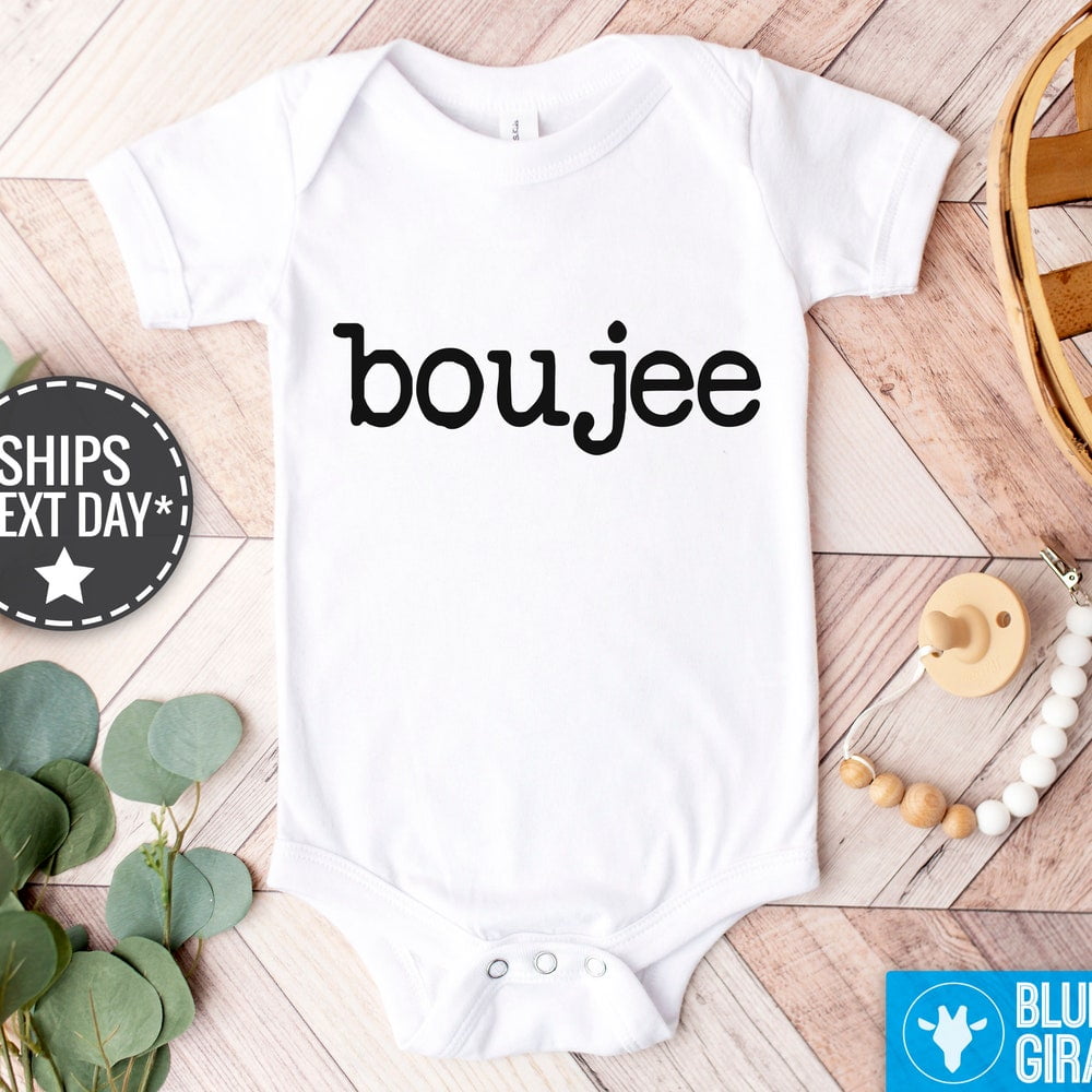Boujee Baby Onesie, Funny Boujee Bodysuit, Cute Trendy Bodysuit ...