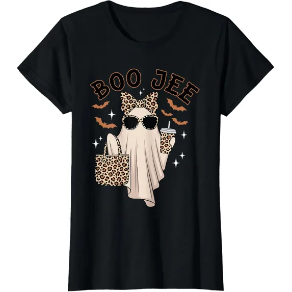 Boujee Pink Ghost Halloween October Vibes Graphic T-Shirt, for Men ...