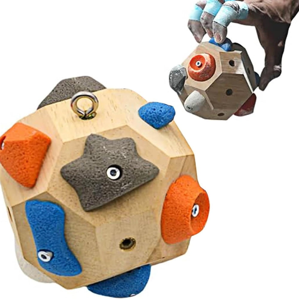 Boulder Block for Climbers, Build Strength and Precision, Handcrafted ...