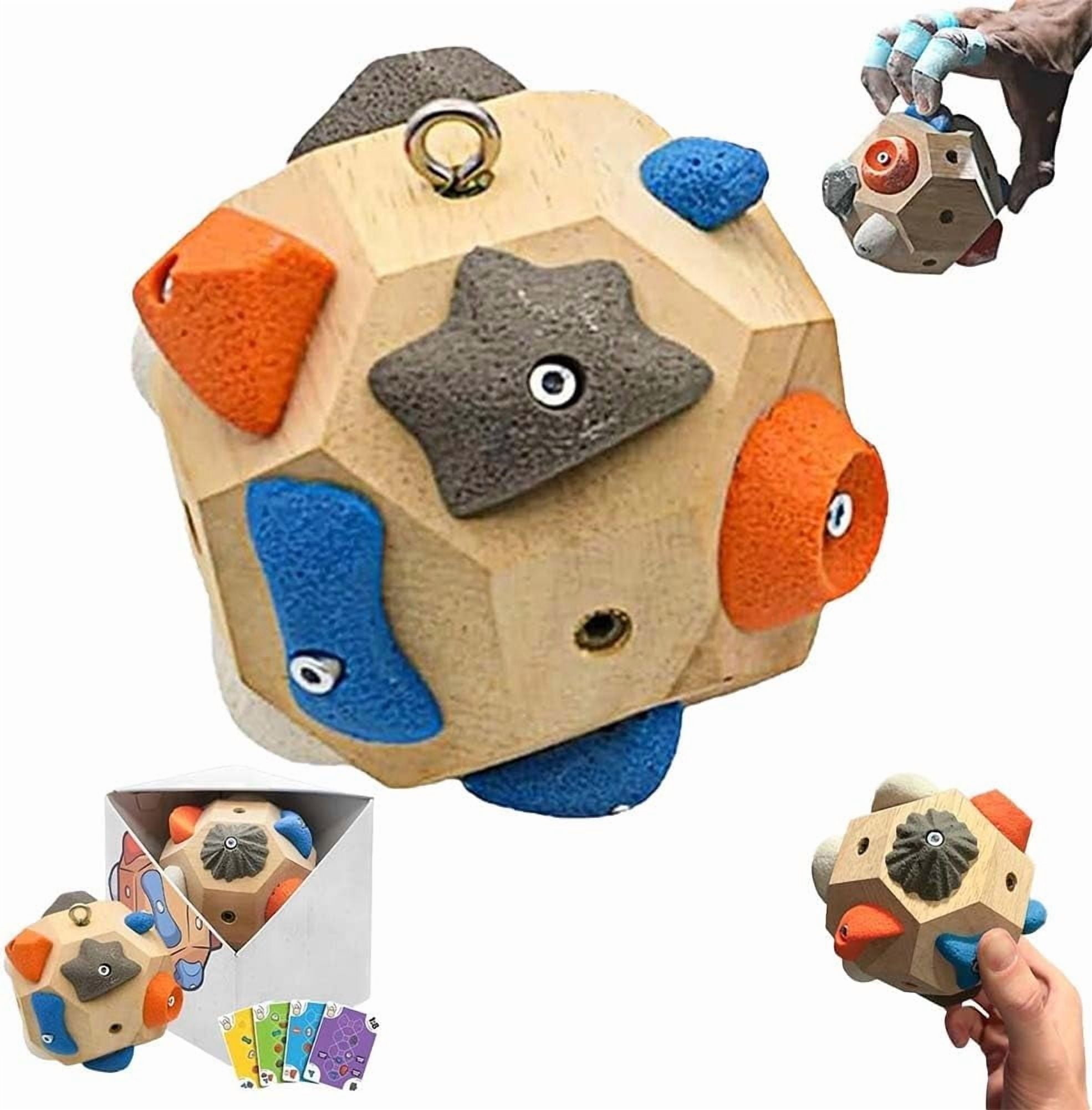 Boulder Block for Climbers, Finger Strengthener & Grip Trainer for Rock ...
